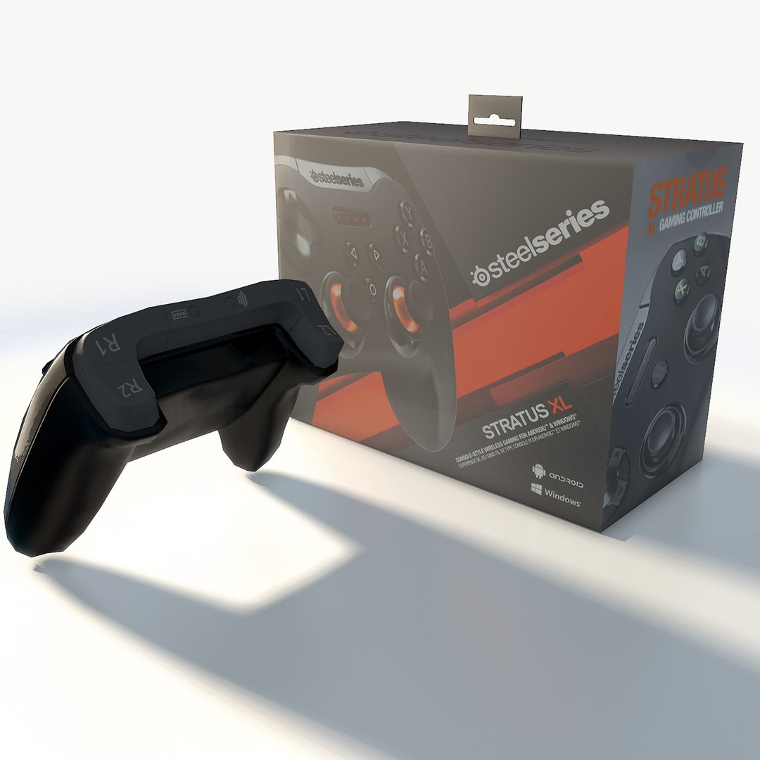 Steelseries Gamepad 3d Model