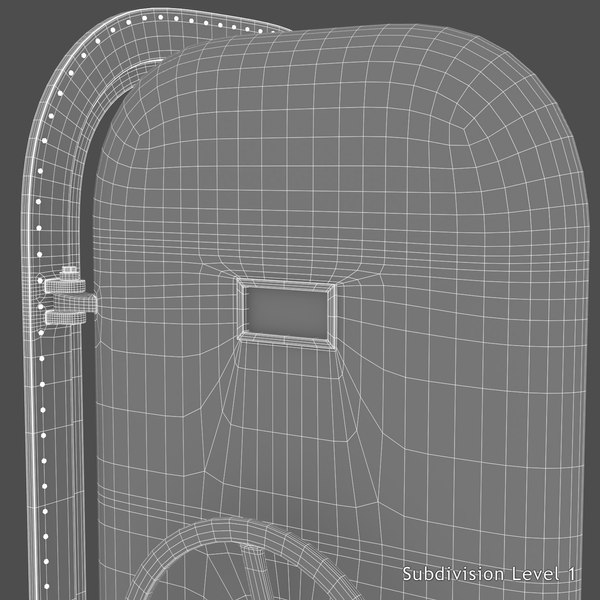 3D hatch door model - TurboSquid 1232978