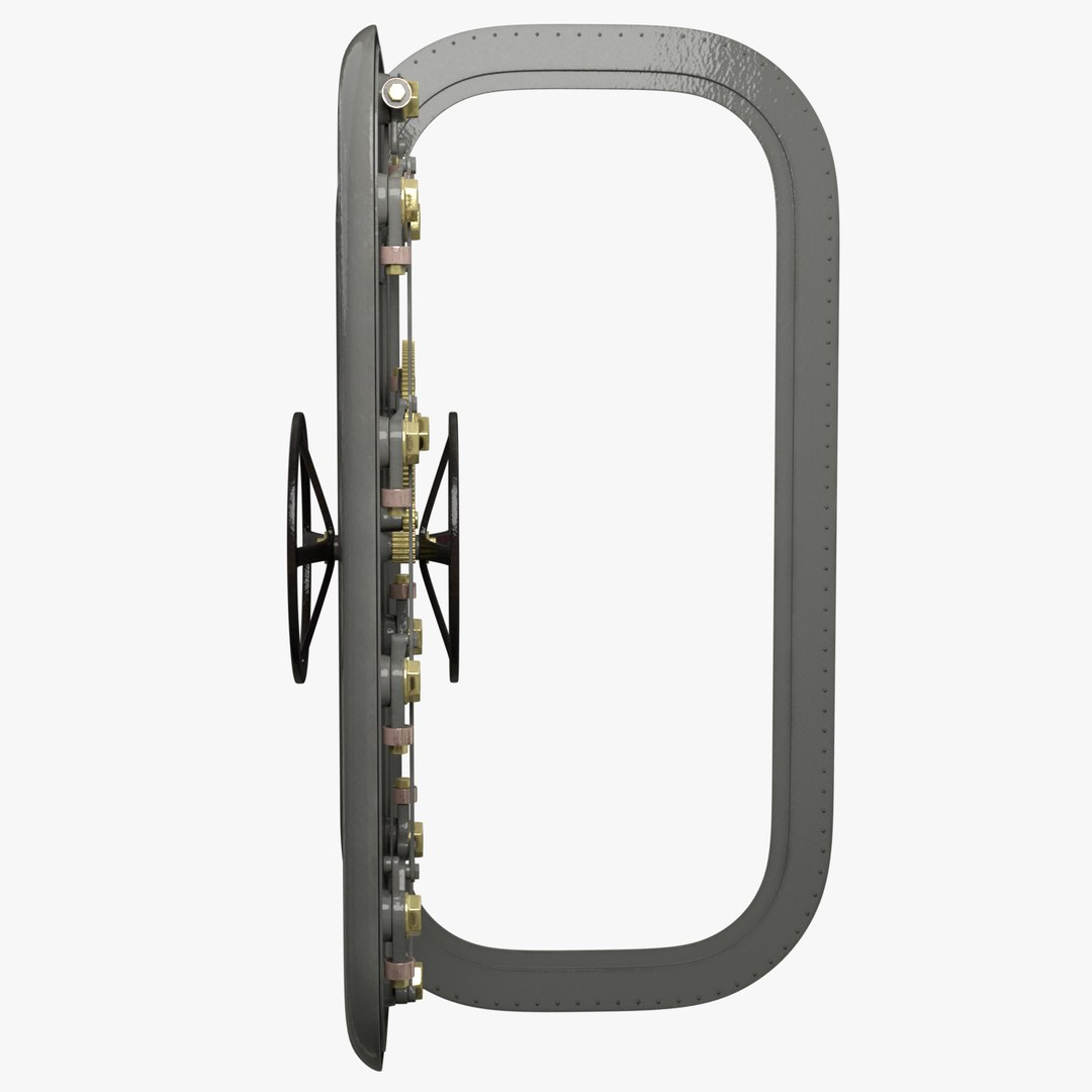 3D hatch door model - TurboSquid 1232978