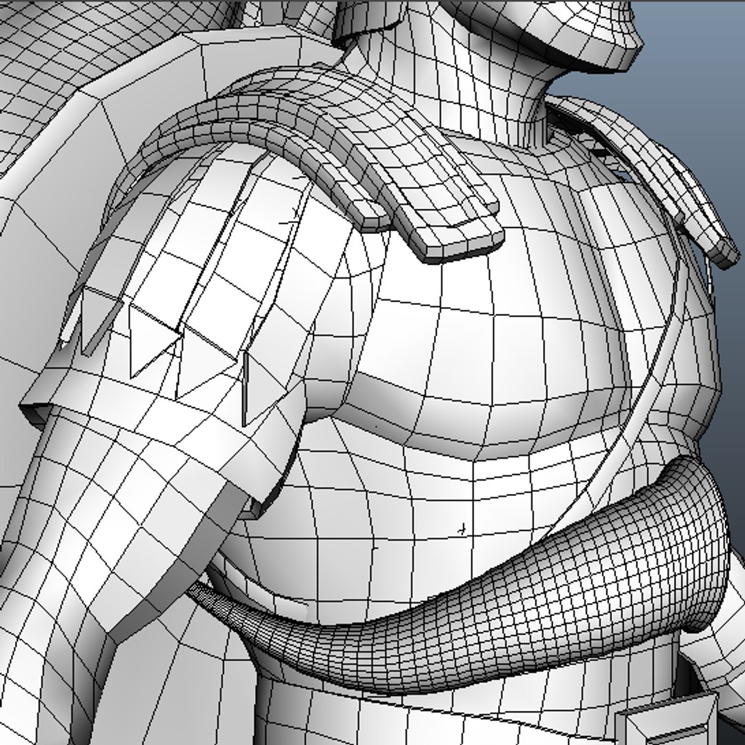 3d Model Of Roman Soldier