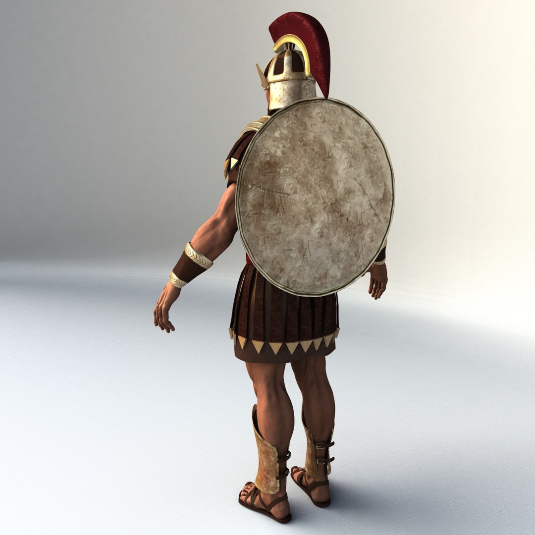 3d Model Of Roman Soldier