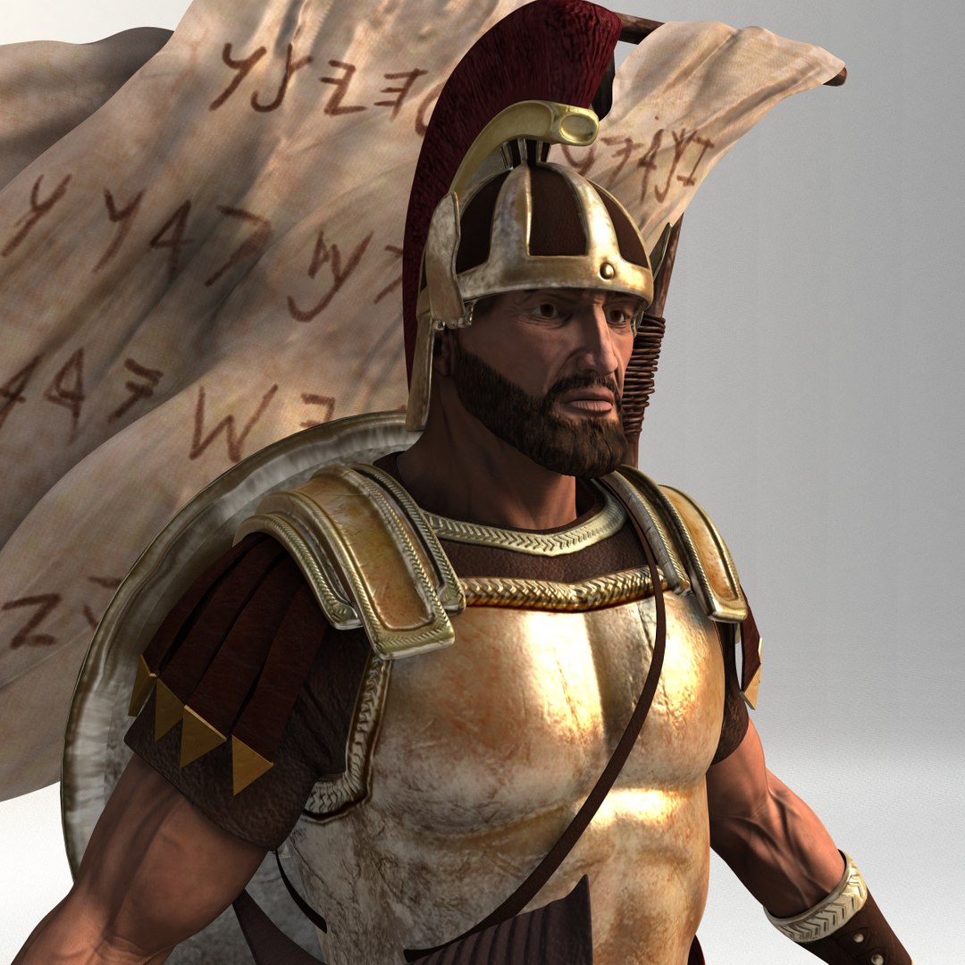 3d Model Of Roman Soldier