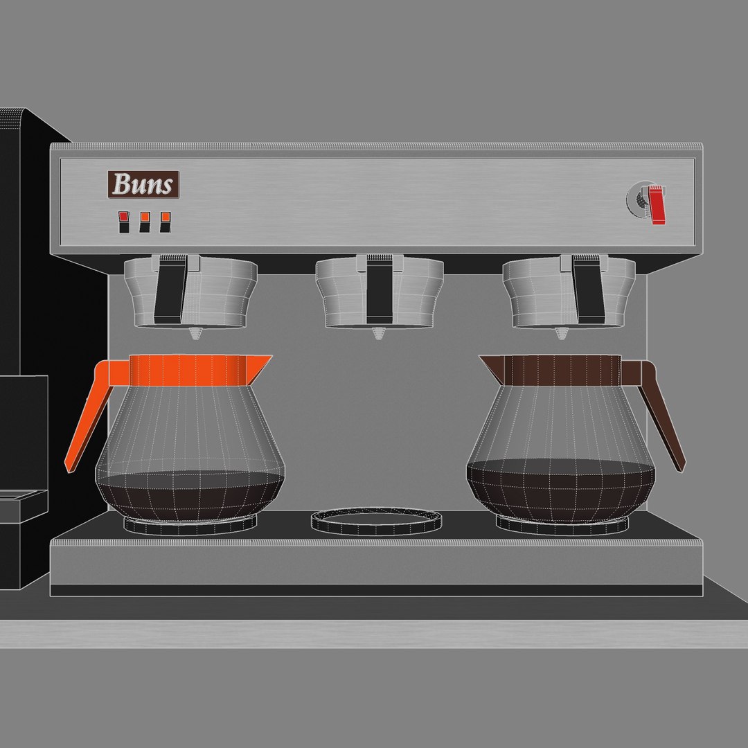 beverage drink station 3d c4d