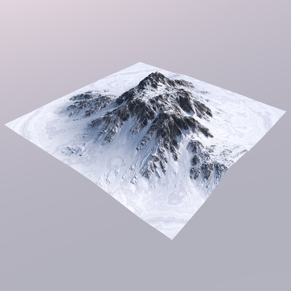 3D maps mountain terrain - TurboSquid 1360974