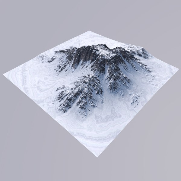 3D maps mountain terrain - TurboSquid 1360974