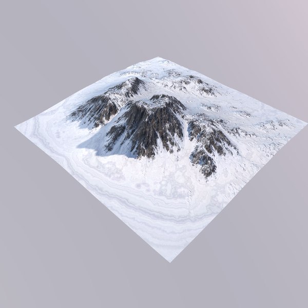 3D maps mountain terrain - TurboSquid 1360974