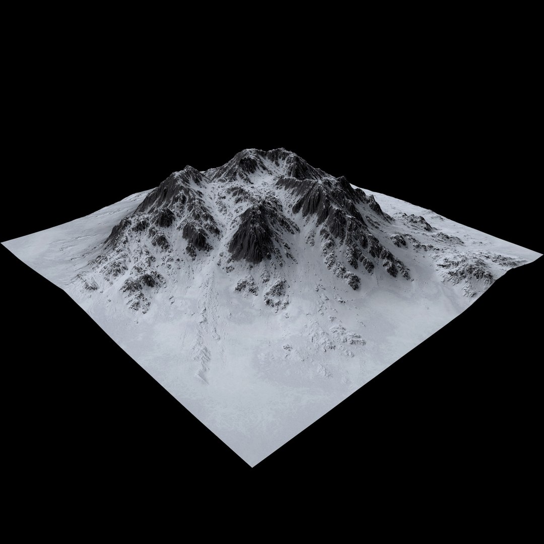 3D Maps Mountain Terrain - TurboSquid 1360974