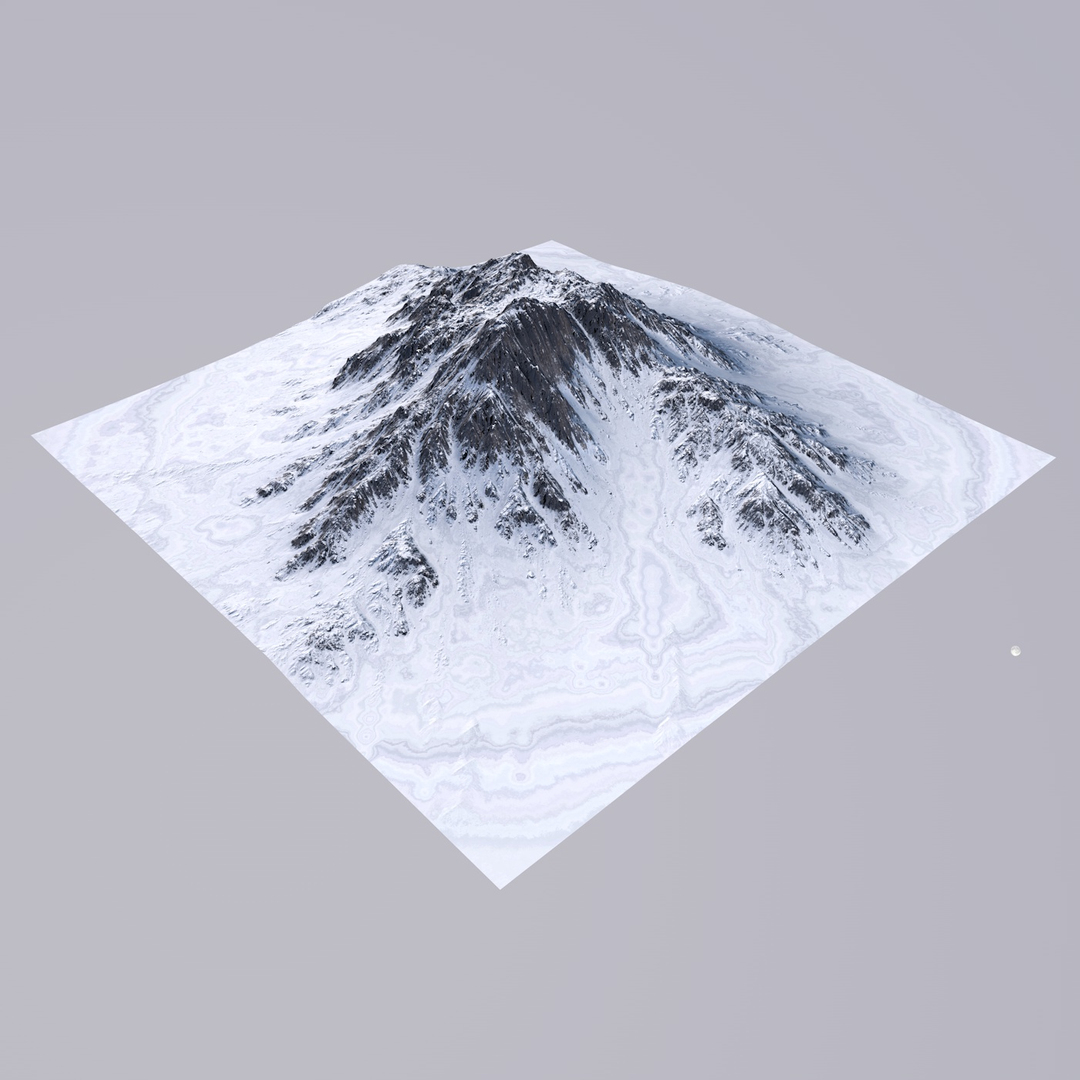 3D maps mountain terrain - TurboSquid 1360974