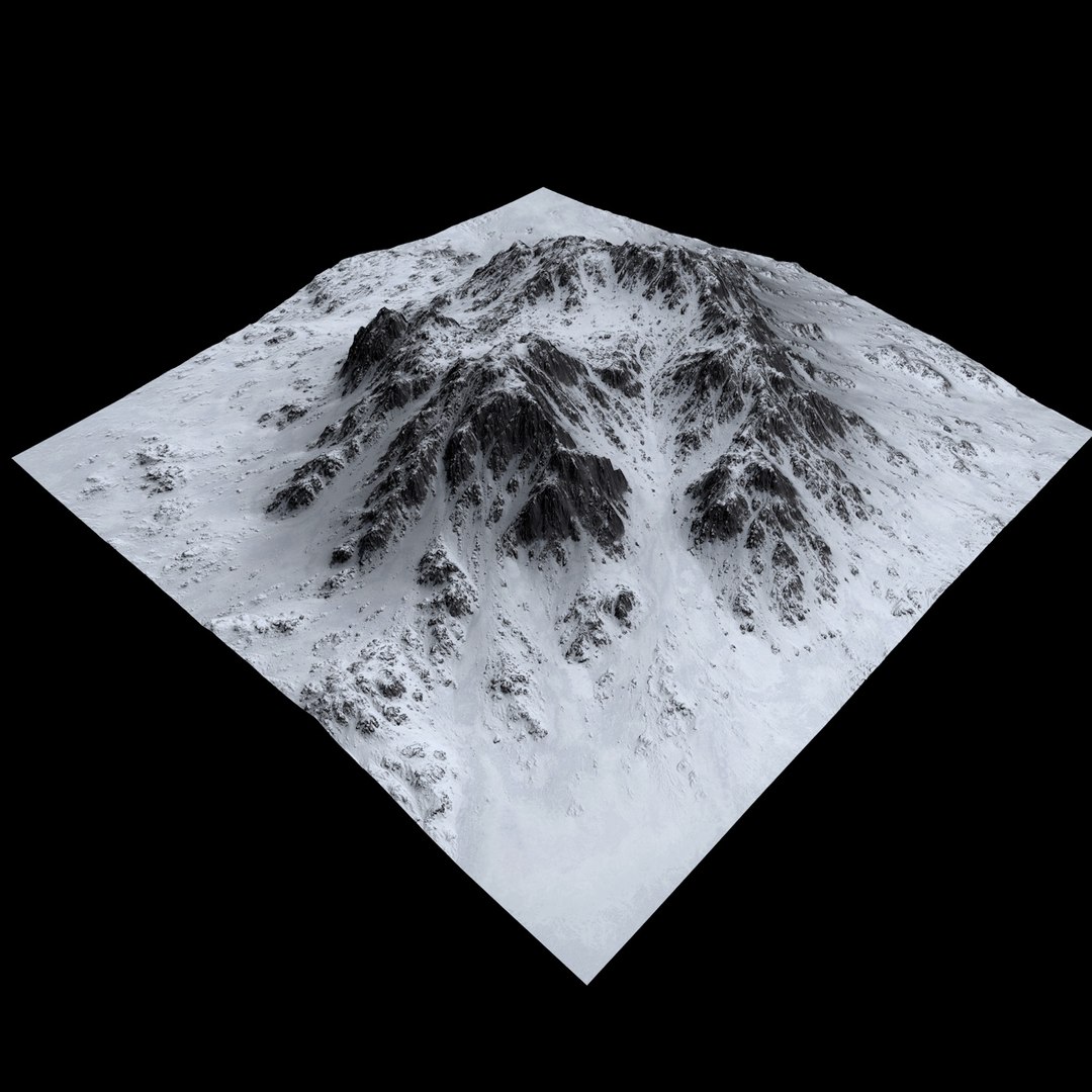 3D Maps Mountain Terrain - TurboSquid 1360974