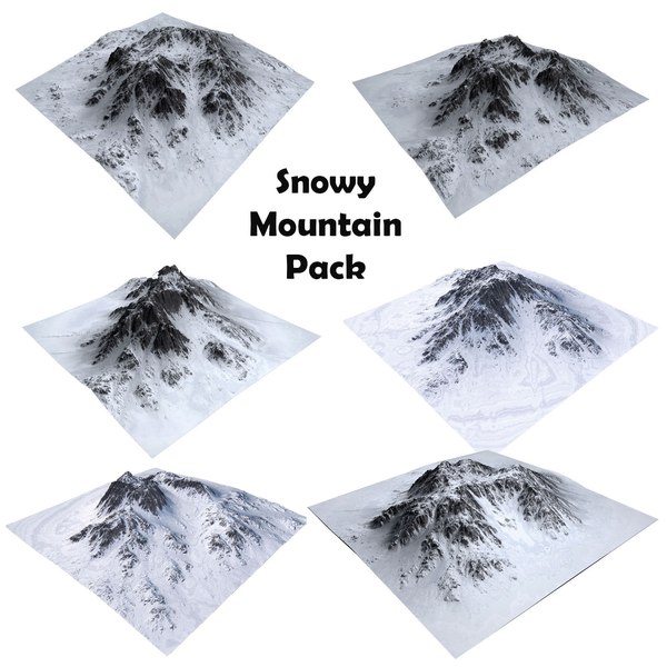 Mountain 3D Models for Download | TurboSquid