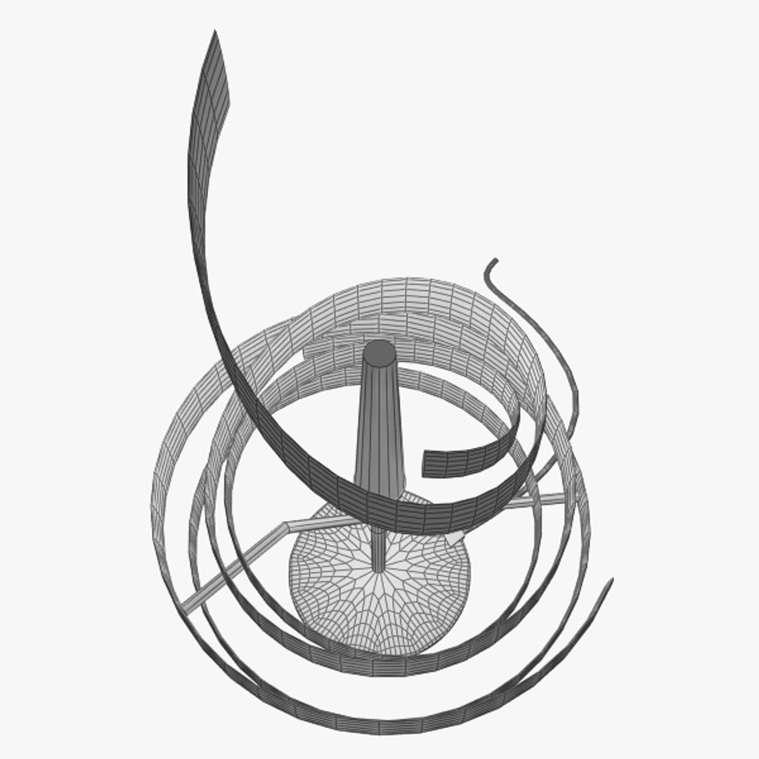 3d model helix lighter