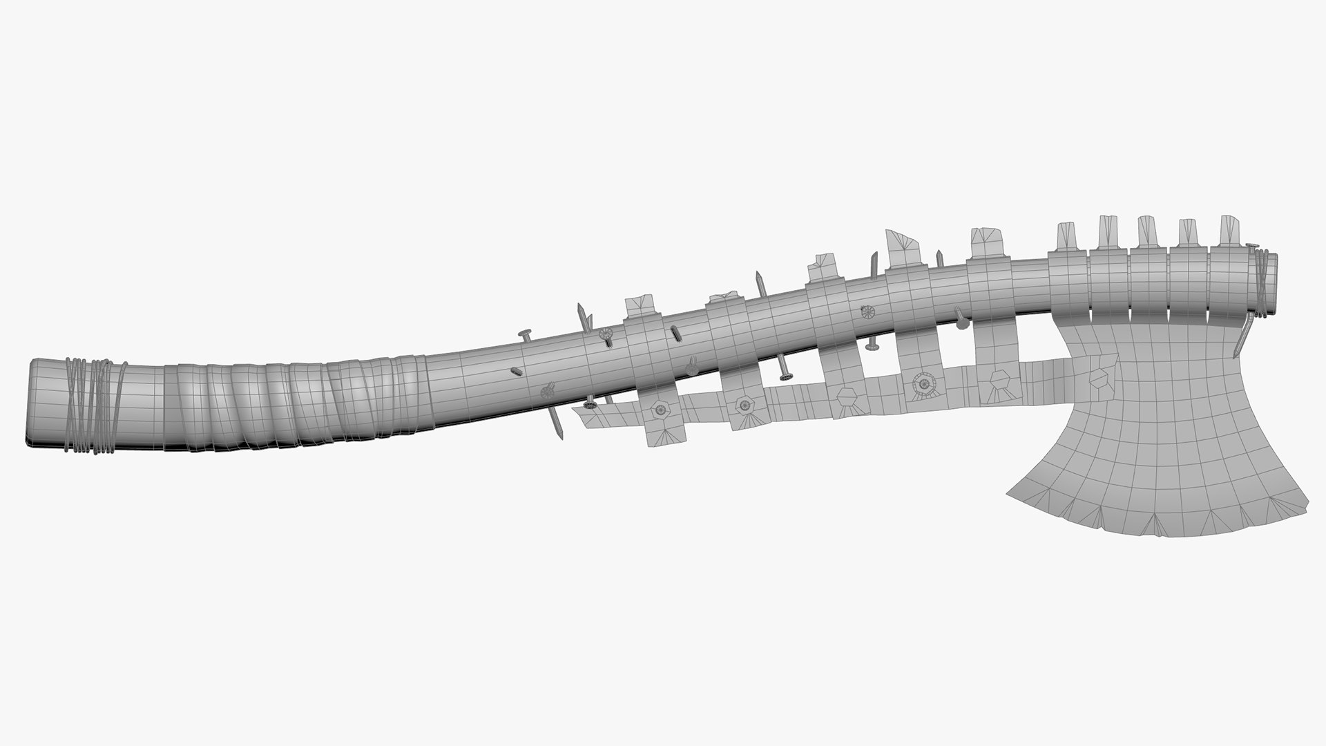 3D Model Apocalypse Axe - TurboSquid 2134149