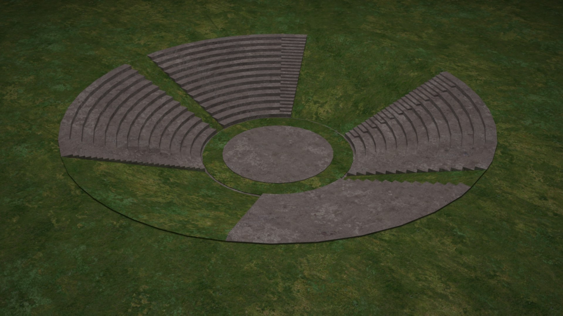3d Model Amphitheatre Theatre