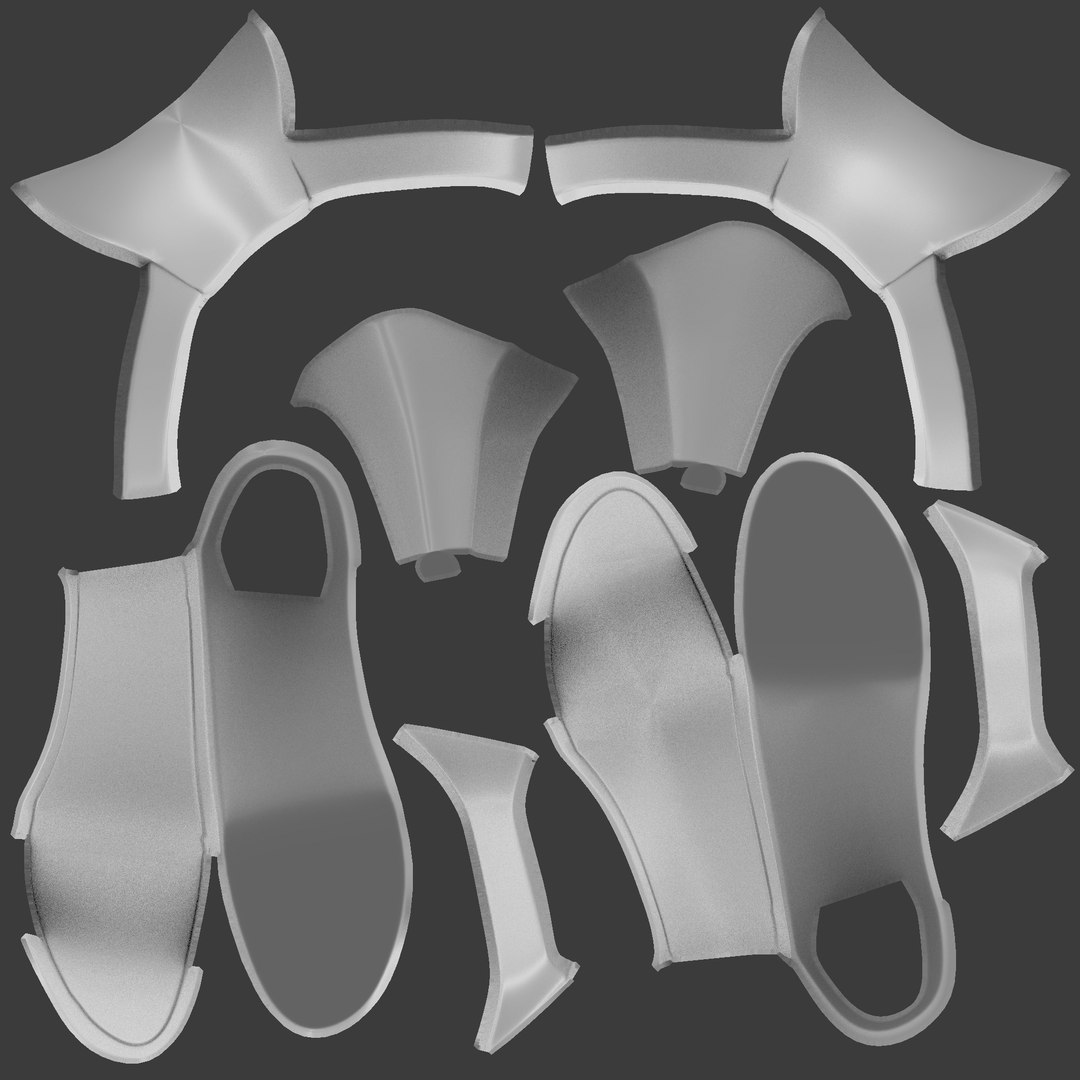 Ankle Strap High Heels 3D Model - TurboSquid 1931752