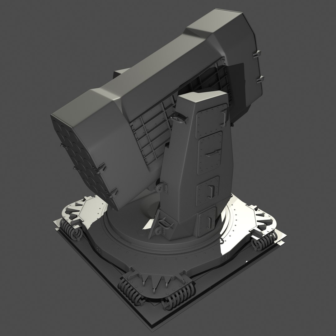 Airframe Missile Launcher 3d Max