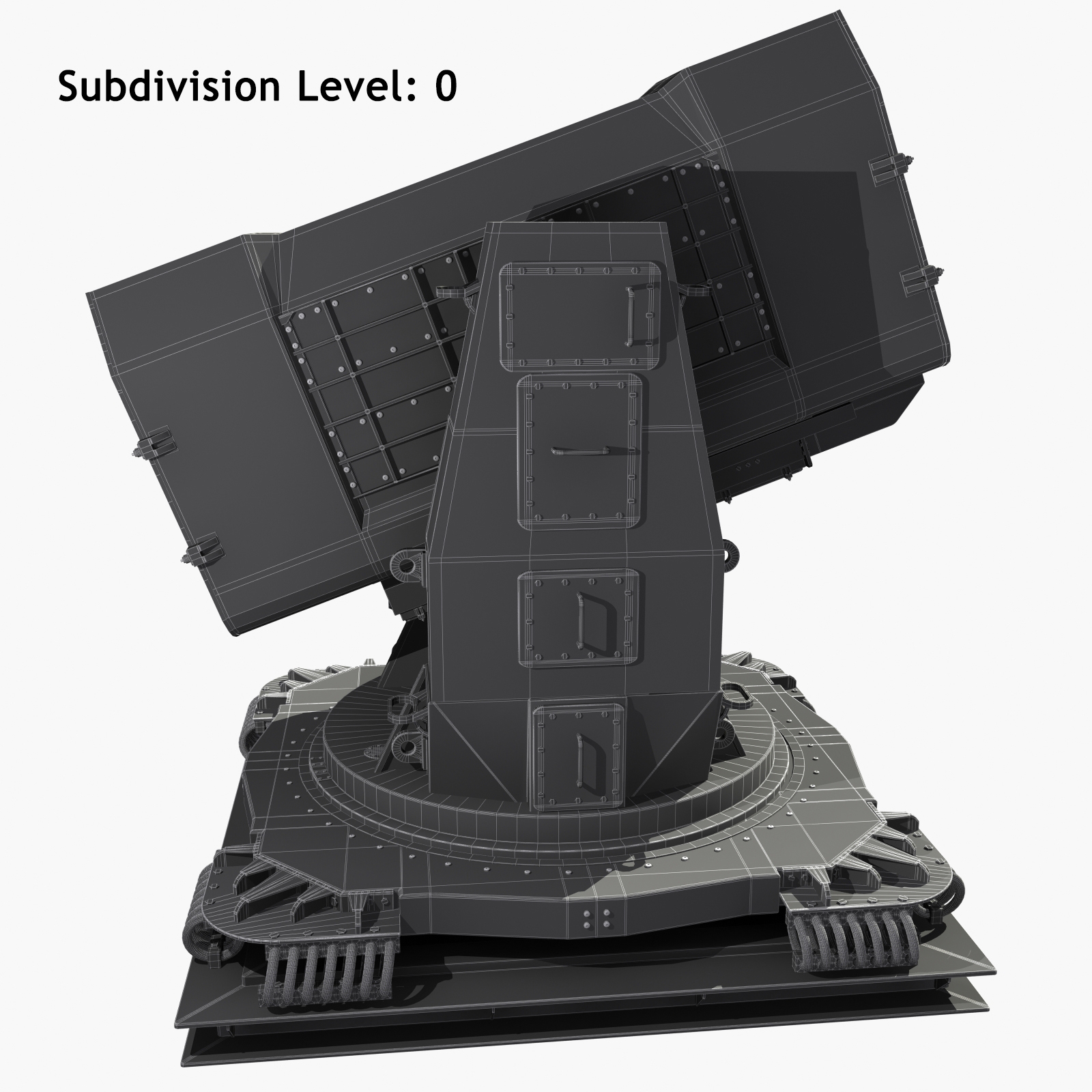 airframe missile launcher 3d max