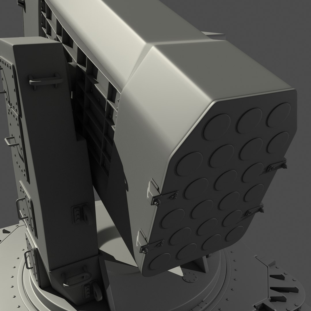 Airframe Missile Launcher 3d Max