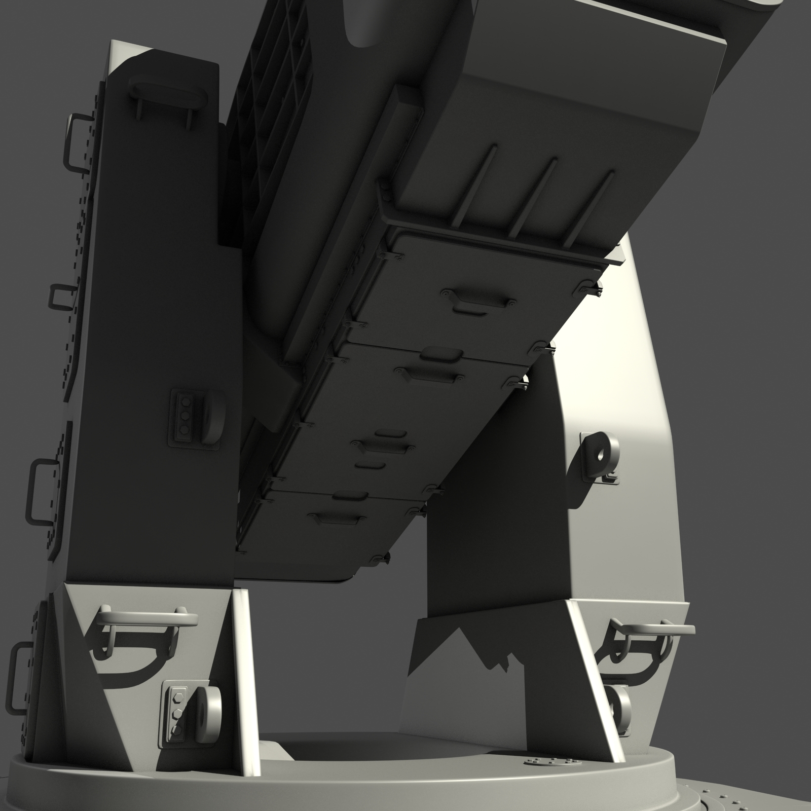 airframe missile launcher 3d max