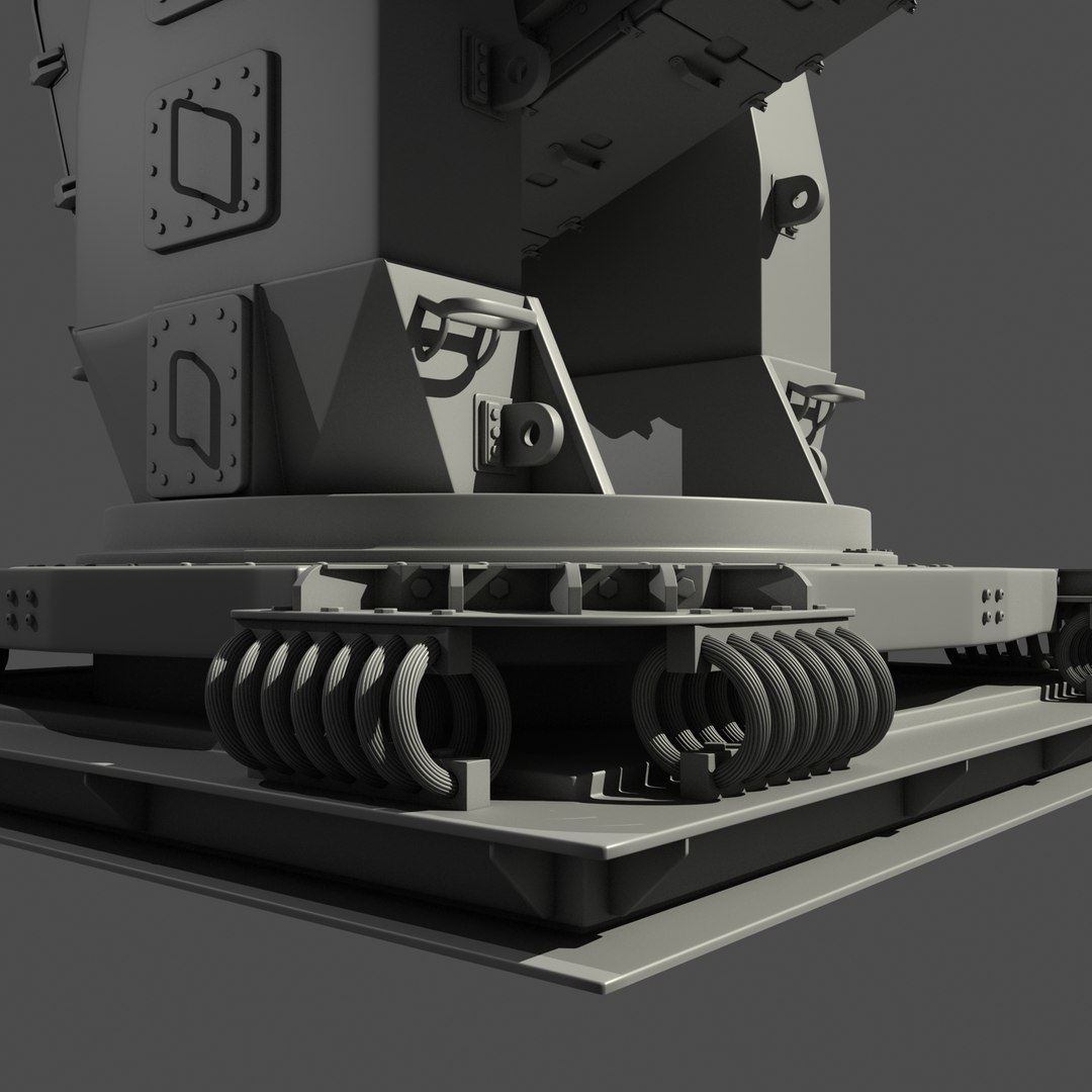 Airframe Missile Launcher 3d Max