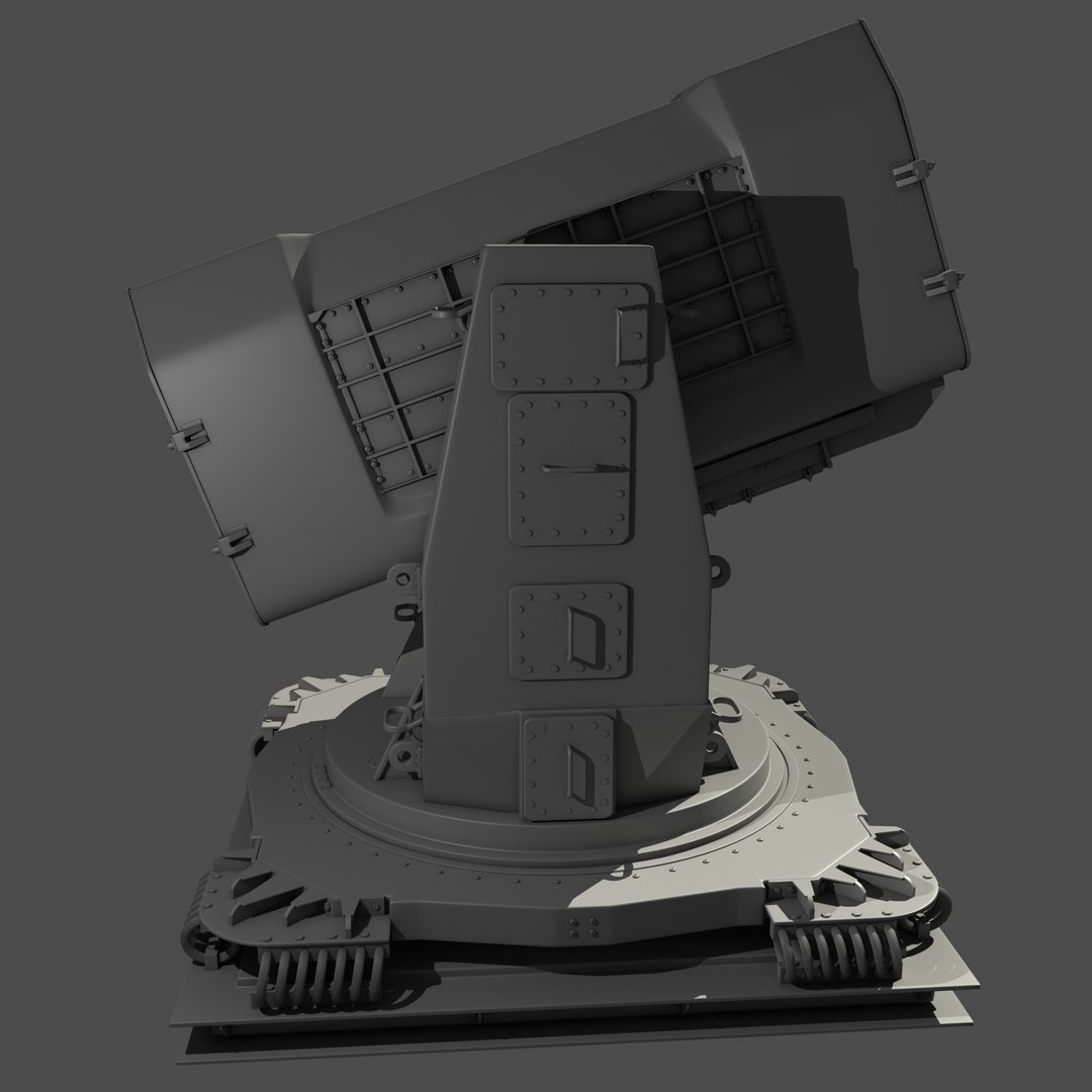 Airframe Missile Launcher 3d Max
