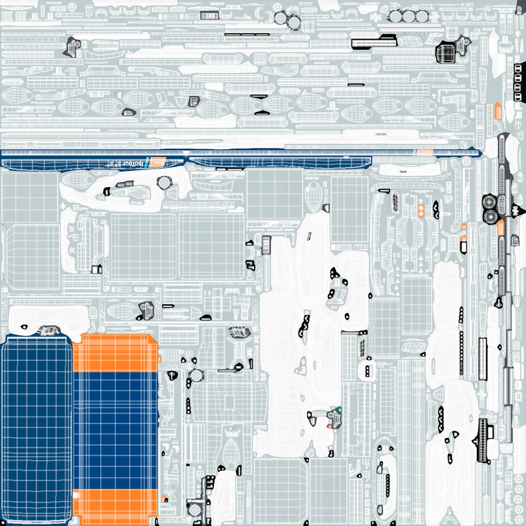 3D Stryker Procuity ZM Smart Hospital Bed Rigged For Cinema 4D ...