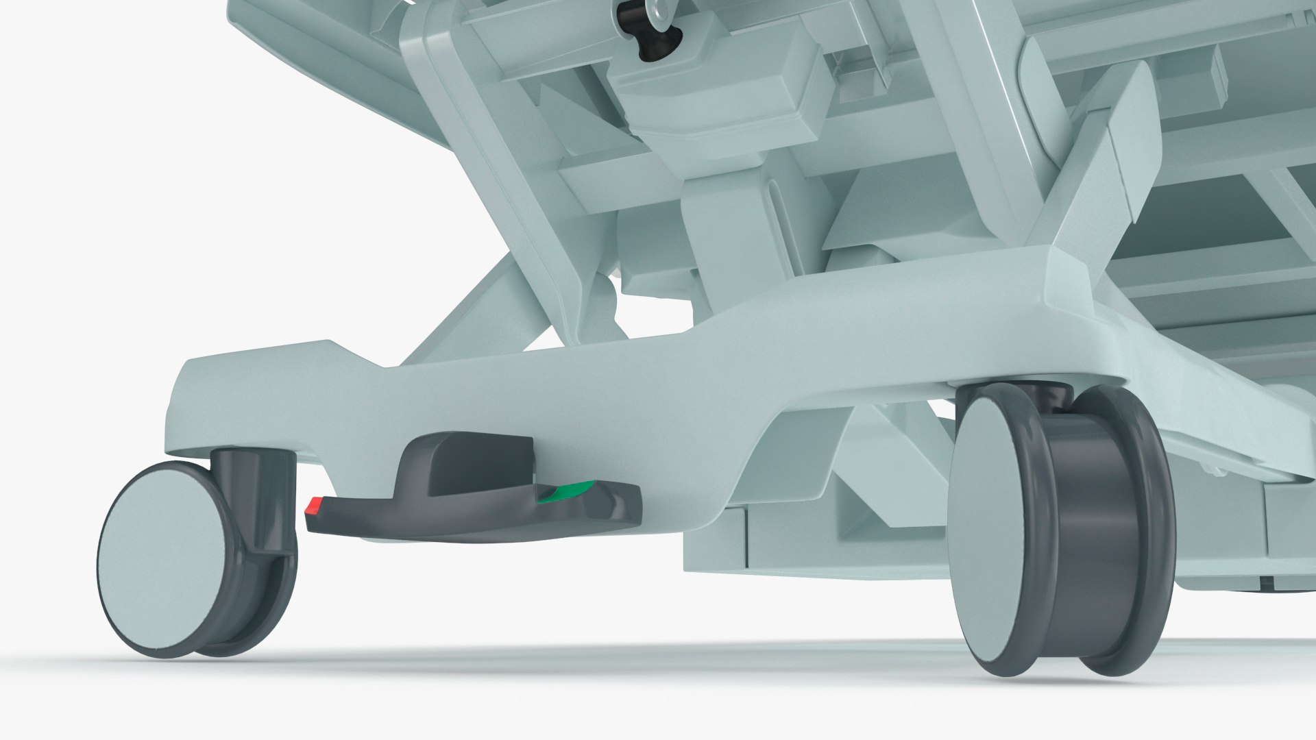 3D Stryker Procuity ZM Smart Hospital Bed Rigged For Cinema 4D ...