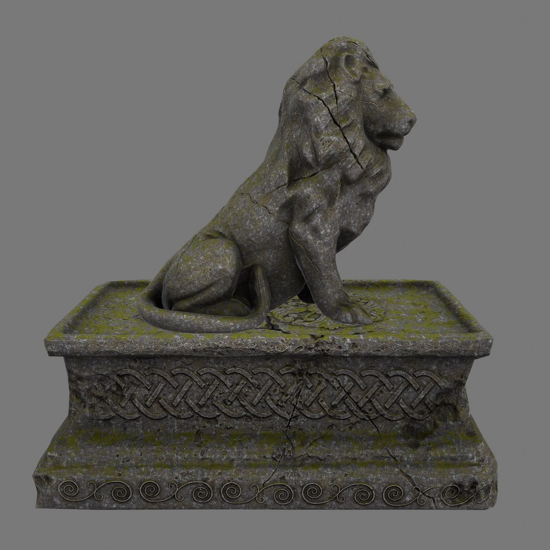 3D Lion Base Model - TurboSquid 1195681