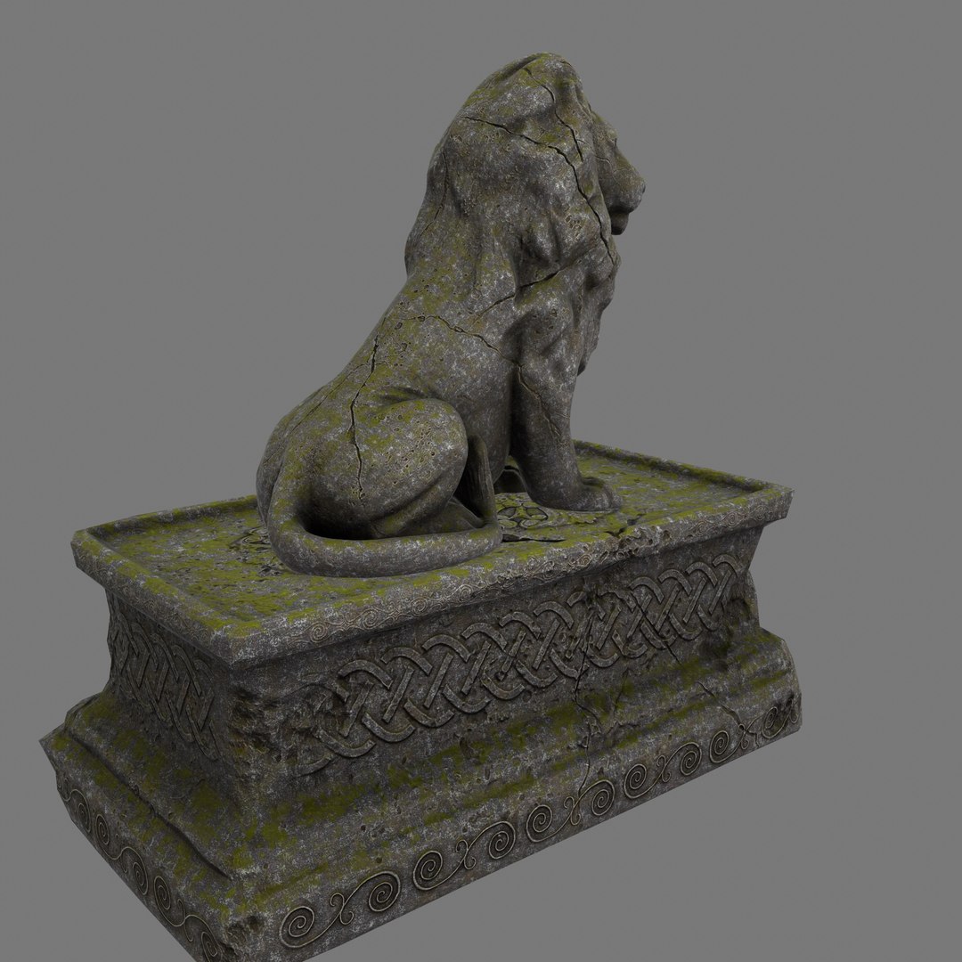 3D Lion Base Model - TurboSquid 1195681