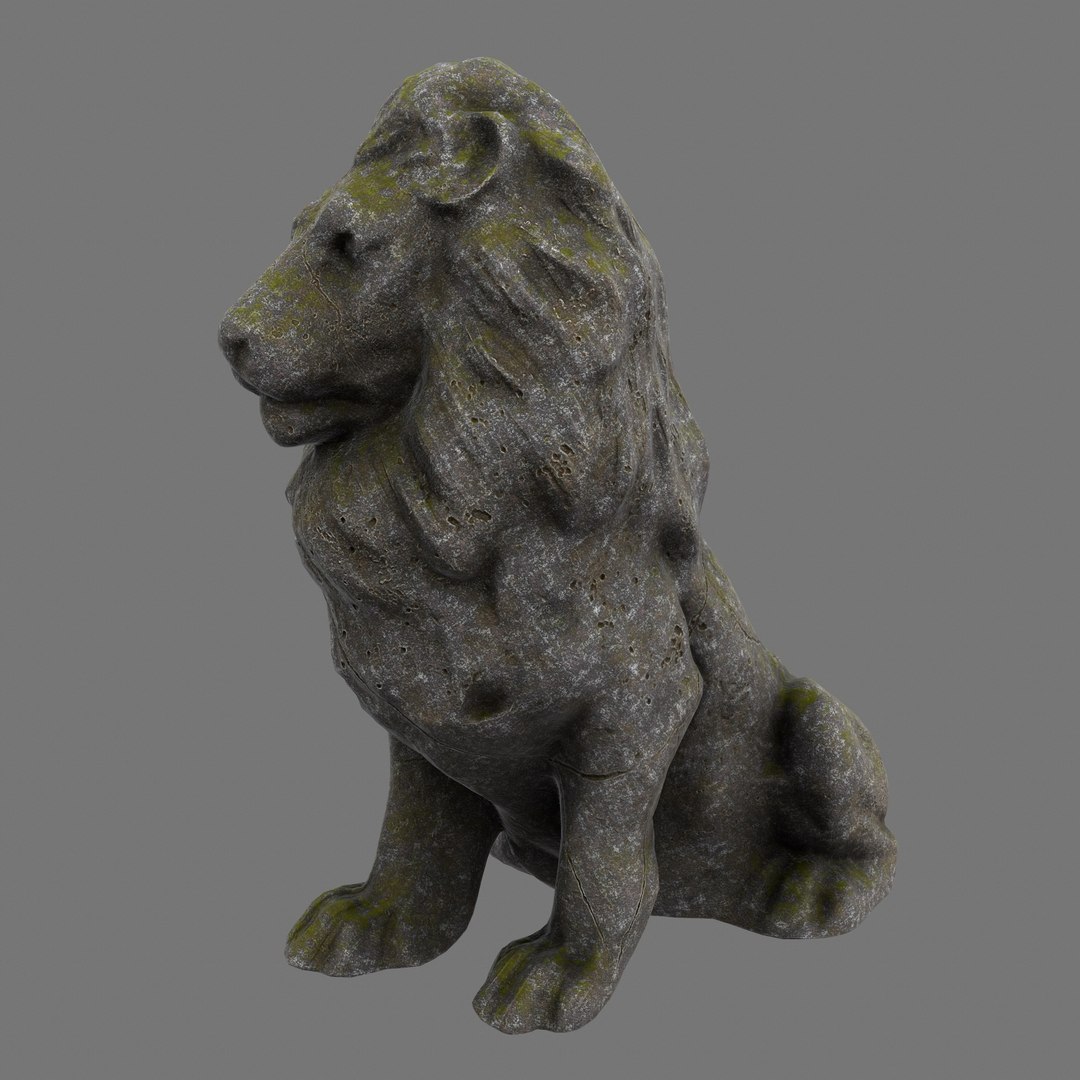 3D Lion Base Model - TurboSquid 1195681