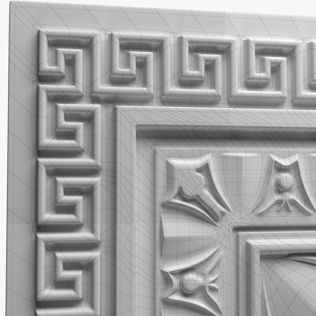 3D Tin Ceiling Tile Model - TurboSquid 1466249