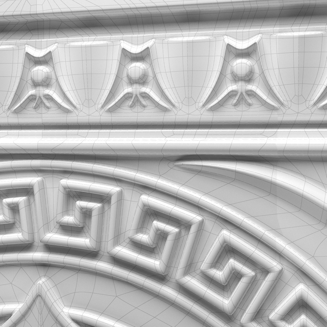 3D Tin Ceiling Tile Model - TurboSquid 1466249