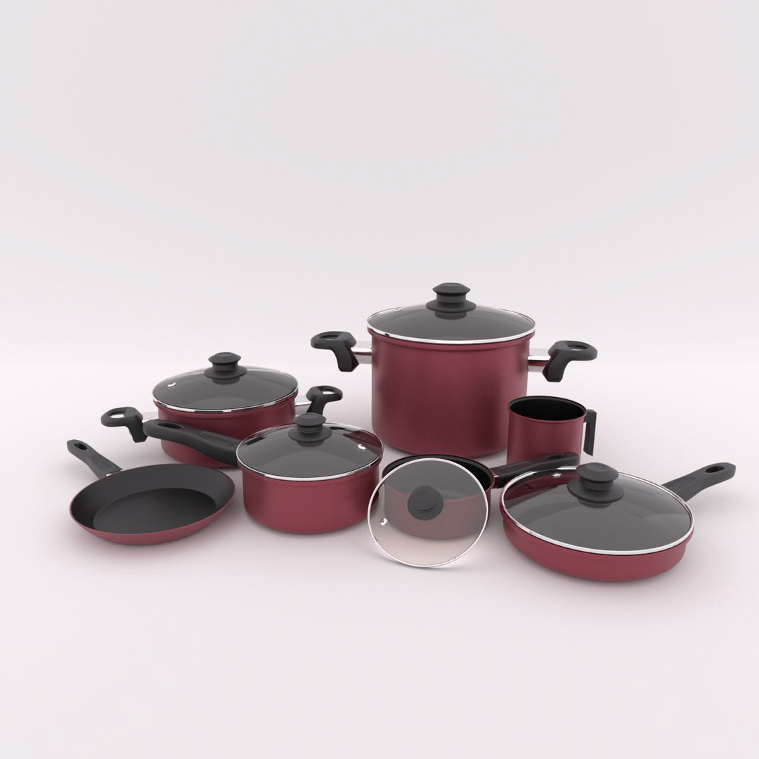 3D Pan Casserole Model - TurboSquid 1226468