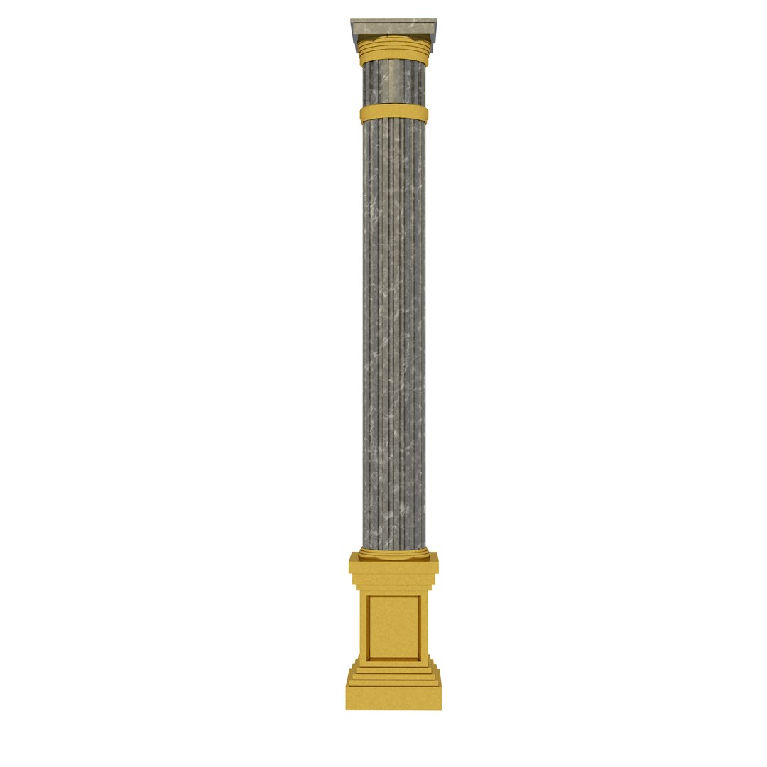 Roman Architecture Column 3D Model - TurboSquid 1214061