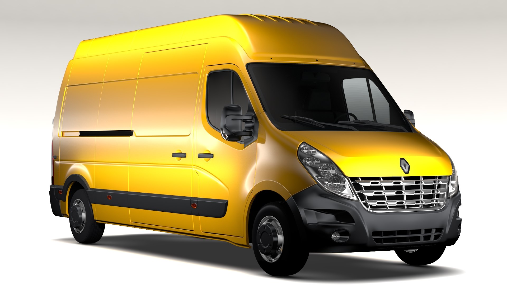 Renault Master L3h3 Van 3D Model - TurboSquid 1158532