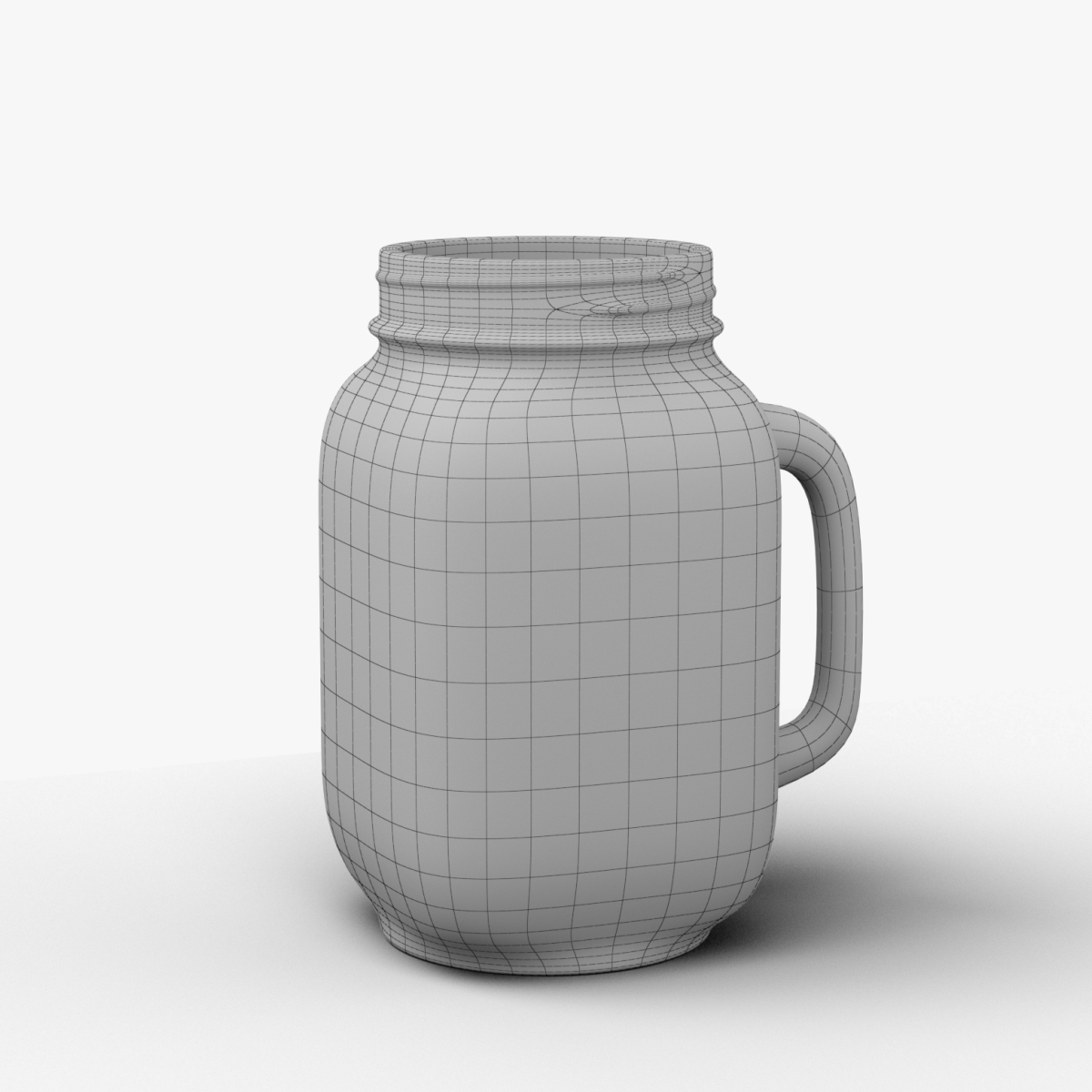 Mason jar 3D - TurboSquid 1303964