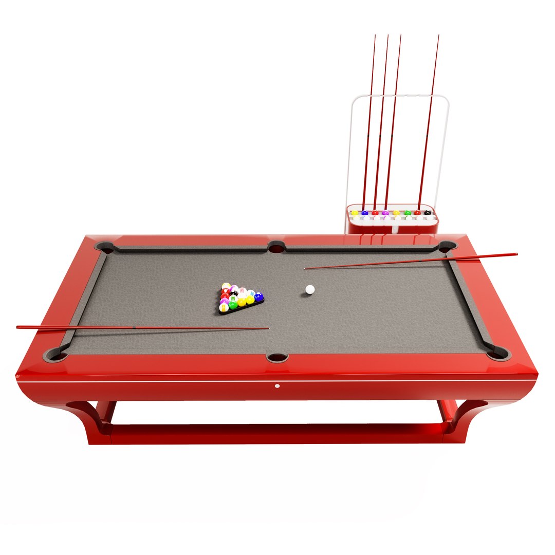 3D Model Billiard Table RACE By Hermelin Biliardi - TurboSquid 2208350