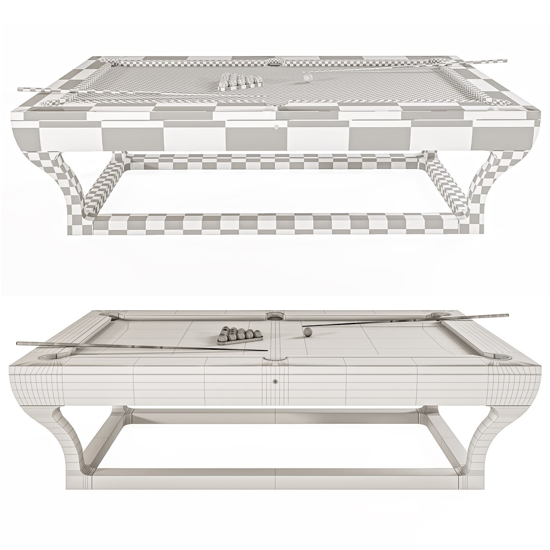 3D Model Billiard Table RACE By Hermelin Biliardi - TurboSquid 2208350