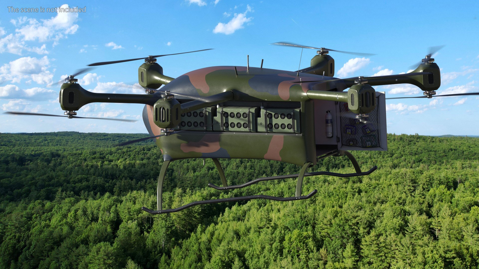 3D Tactical Medical Transport Drone - TurboSquid 2326723