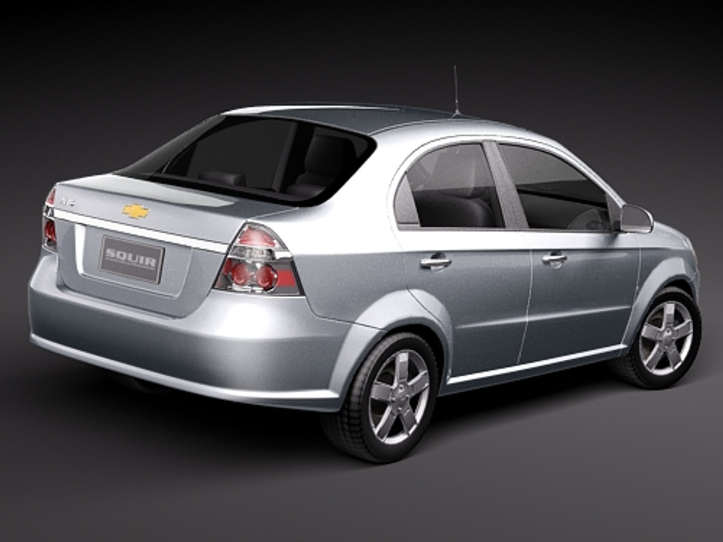 Chevrolet Aveo 3d Model