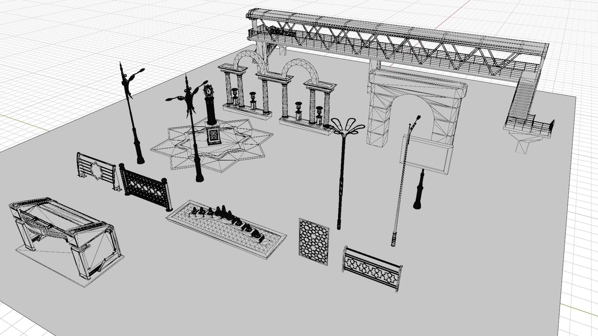 City Details Street Details 3D - TurboSquid 2148059