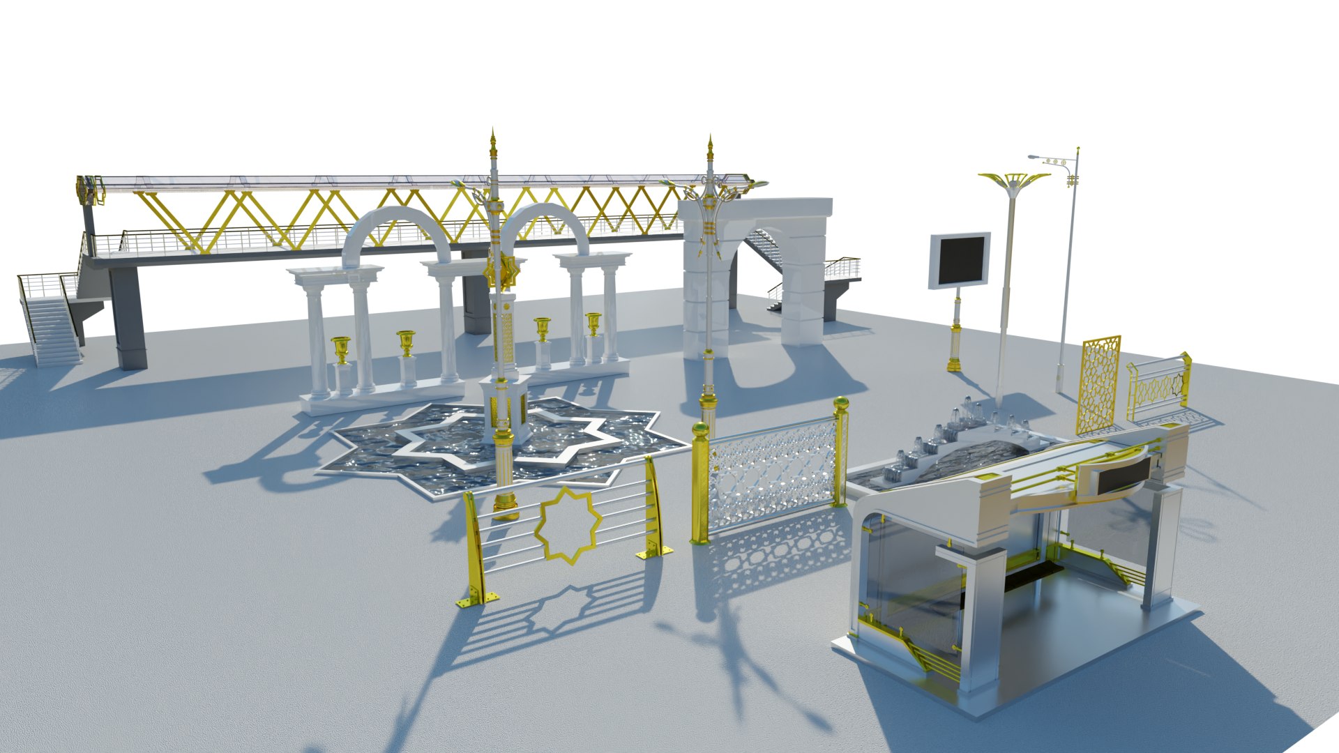 City Details Street Details 3D - TurboSquid 2148059