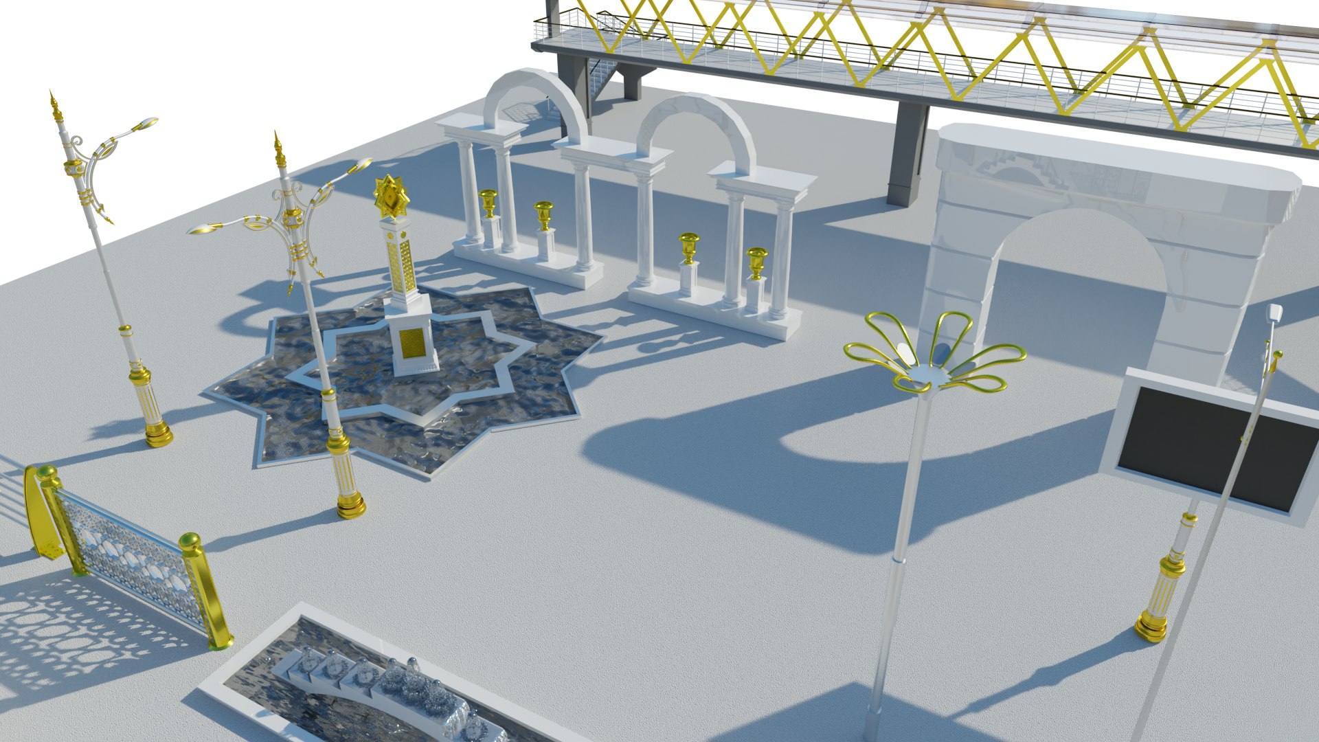 City Details Street Details 3D - TurboSquid 2148059