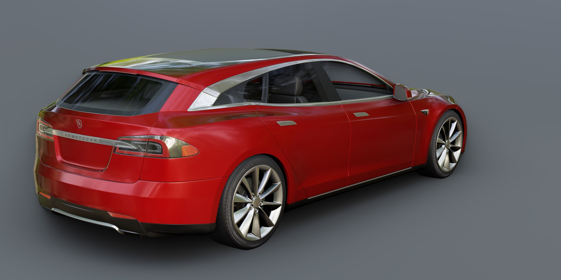 Tesla Model S Shooting Brake 2019 3D - TurboSquid 2179101