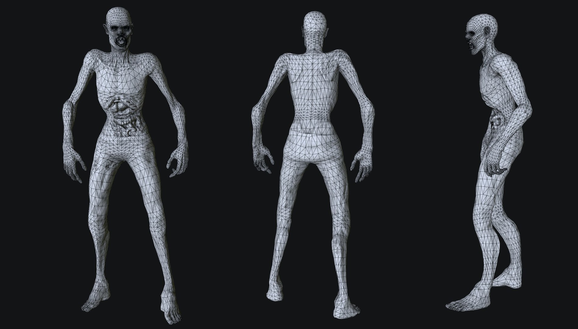 Classic Zombie man 3D model - TurboSquid 2166699