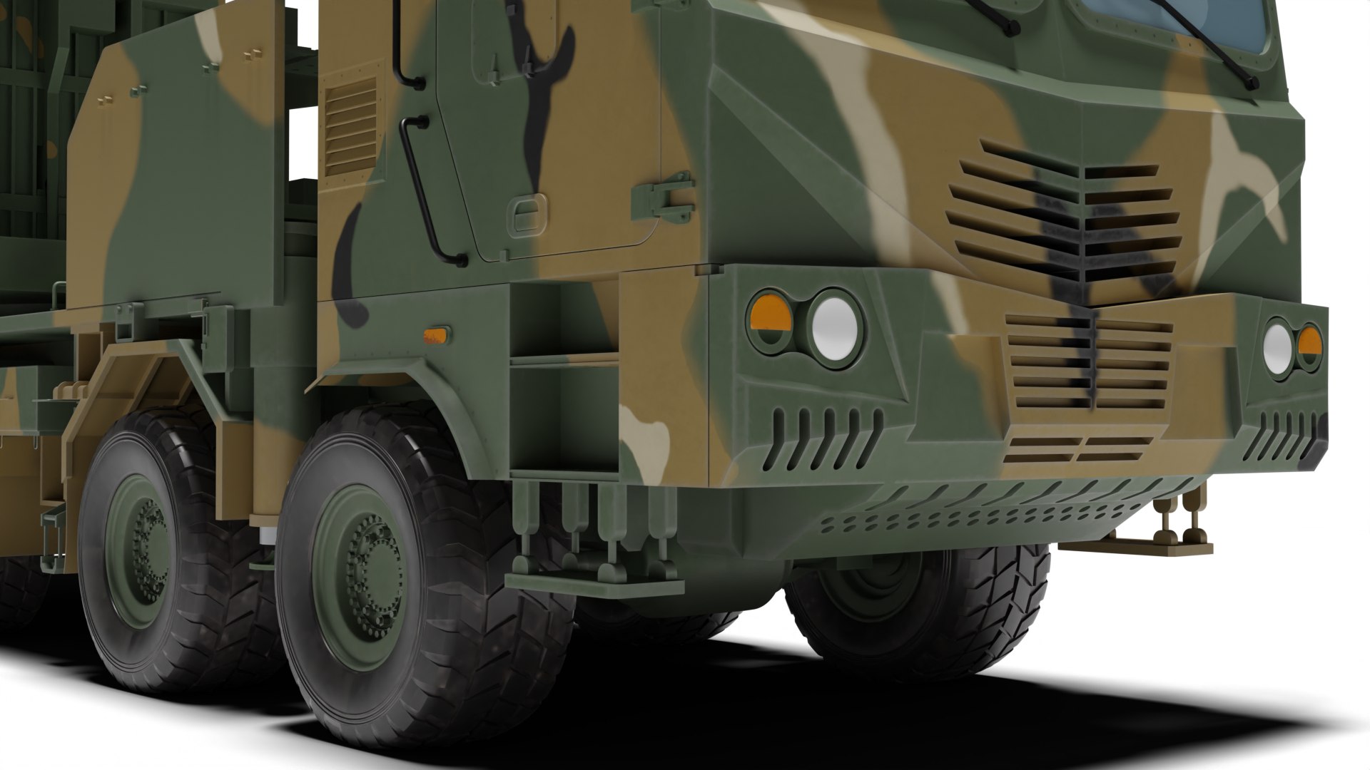 Korean Army Multiple Rocket Launcher K-239 3D - TurboSquid 2189209