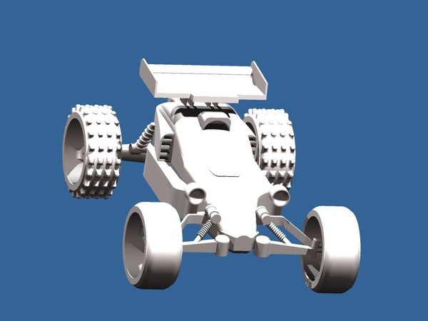 rc car 3d model