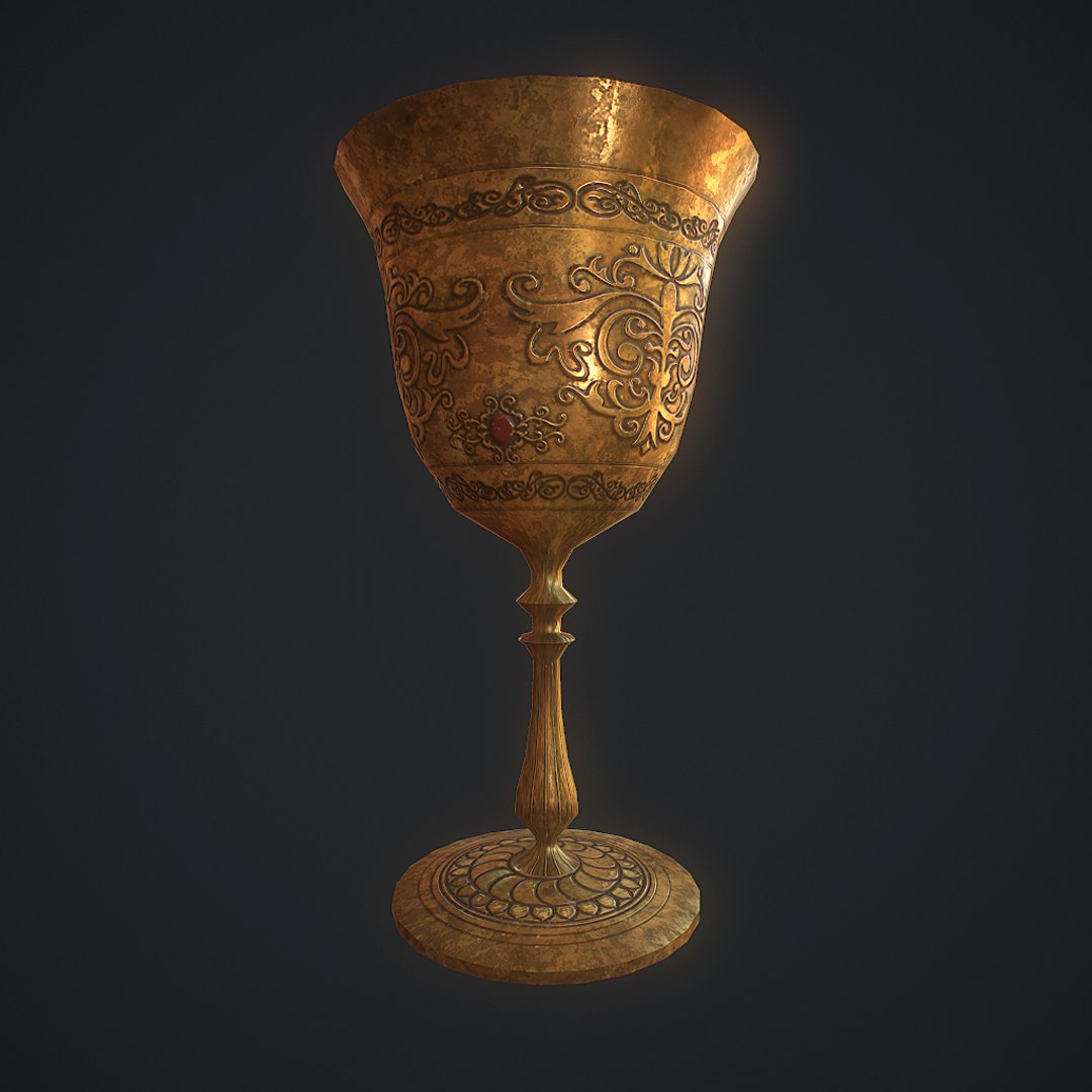 3D Goblet Pbr - TurboSquid 1168633