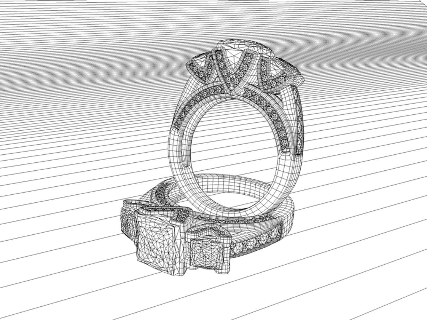 3d Model Ring Jewelry Jewel