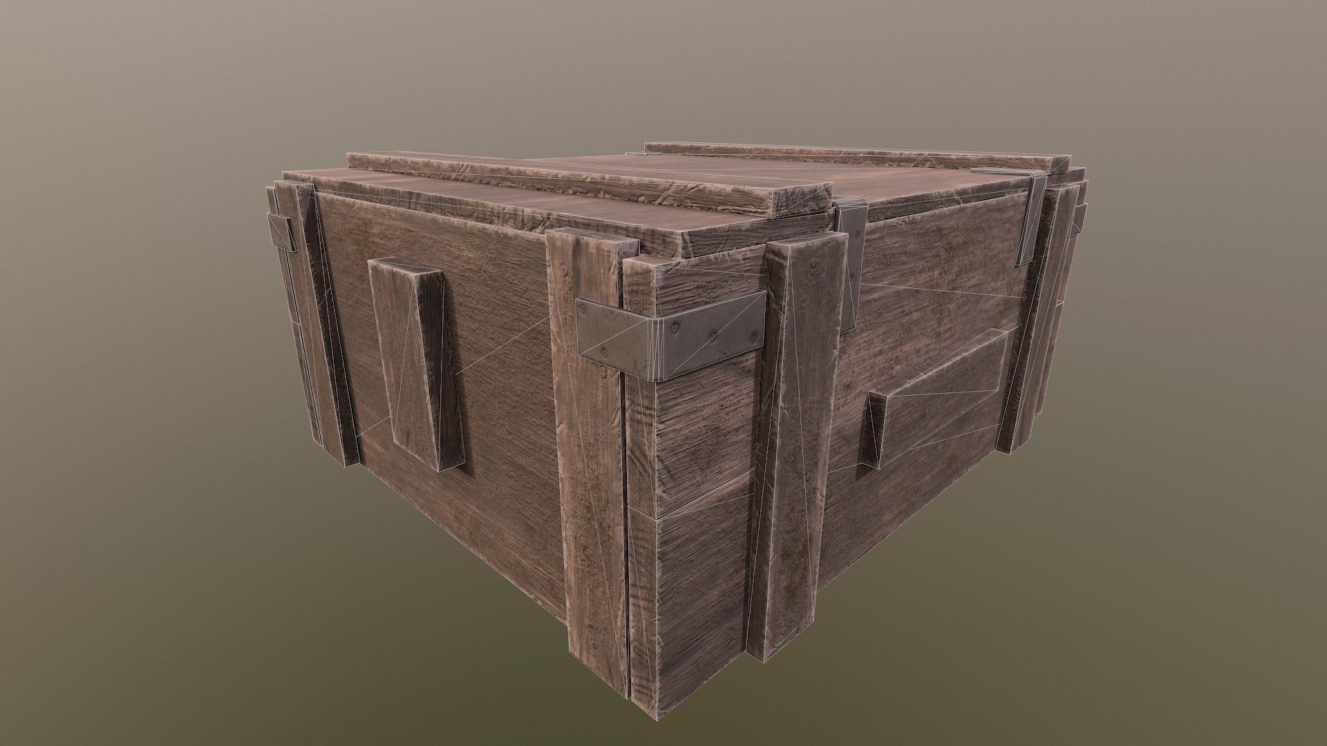 3D Loot Box Low-poly Gameready PBR Model - TurboSquid 1924970