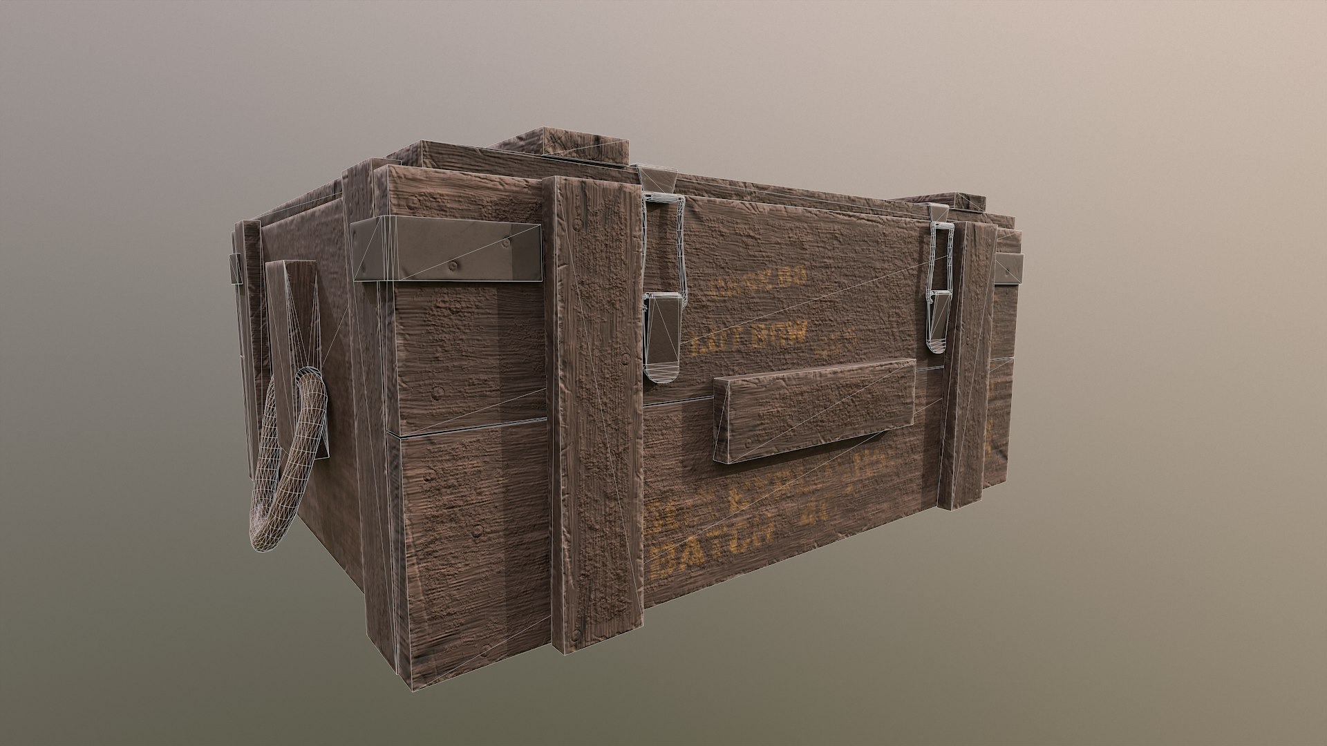 3D Loot Box Low-poly Gameready PBR Model - TurboSquid 1924970